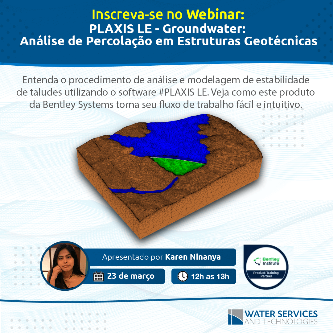 Análise de Percolação em estruturas Geotécnicas - PLAXIS LE ...